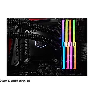 G.SKILL Trident Z RGB Series (Intel XMP) DDR4 RAM 128GB (4x32GB) 3600MT/s CL18-22-22-42 1.35V Desktop Computer Memory UDIMM (F4-3600C18Q-128GTZR)
