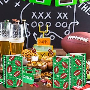 Blulu 30 Pieces Paper Santa Clause Suit Print Treat Bags, Christmas Bags Santa Bags Candy Goodie Gift Bags for Holiday Christmas Party Favor, 8.3 x 4.7 x 3.1 Inch