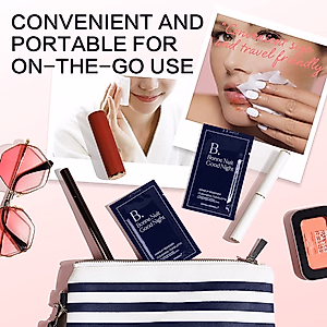 OPPEAL.HOSMALL 500ct Facial Cleansing Wipes Gentle Makeup Remover, Waterproof Individually Wrapped, Fragrance, Oil & Alcohol Free