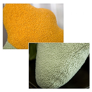 YILANLAN Flower Pillow Tulip Floor Plush Cushion Office Cushion Sofa Pillow Room Decoration (32cm*55cm, Pink)