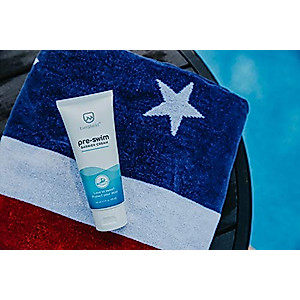 Exershield Pre-Swim Lotion –Barrier Cream for Swimmers – Protects Skin from the drying and itchy effects of pool water and spa chlorine.