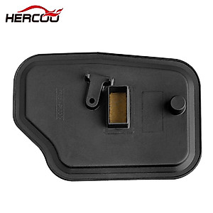 HERCOO 4F27E/FN4A-EL Transmission Shift Solenoid Kit with Filter Gasket XS4Z-7A098AB/FN01-21-500 Compatible with Ford Focus/Transit Connect, Mazda 3 5 6