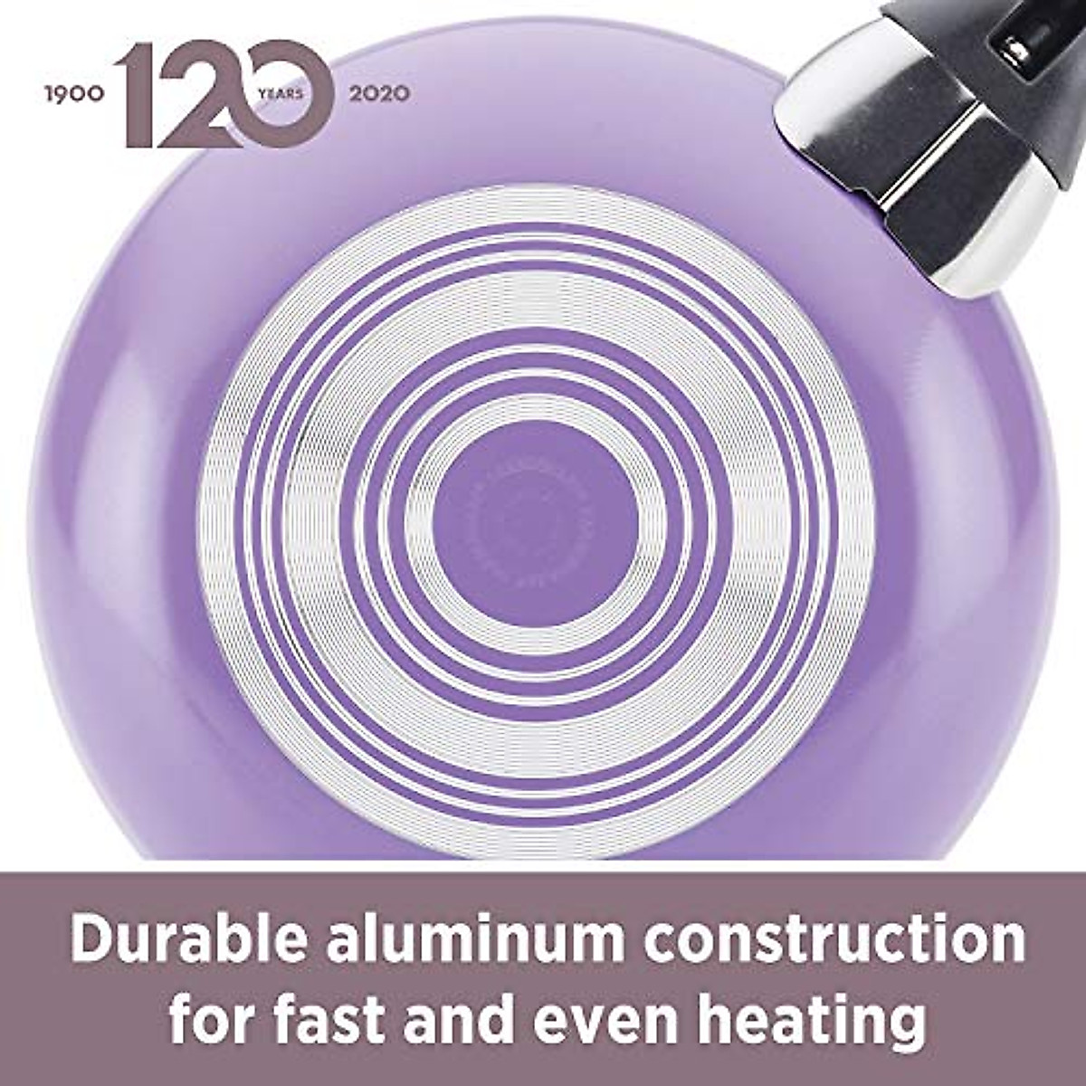 Farberware 21907 Dishwasher Safe Nonstick Sauce Pan/Saucepan with Straining and Lid, 1 Quart, Silver