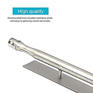 Derurizy Grill Burners Tube Replacement for Viking Oven 316-911, VGBQ 30 in T Series, VGBQ 41 in T Series and Others Gas Grills Models, Stainless Steel Pipe Viking Range Parts, 24", 2 Pack