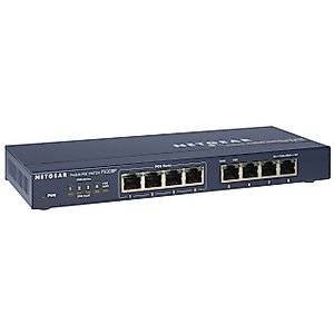 FS108P Netgear ProSafe 8 Port 10/100 Switch with Power over Ethernet FS108P