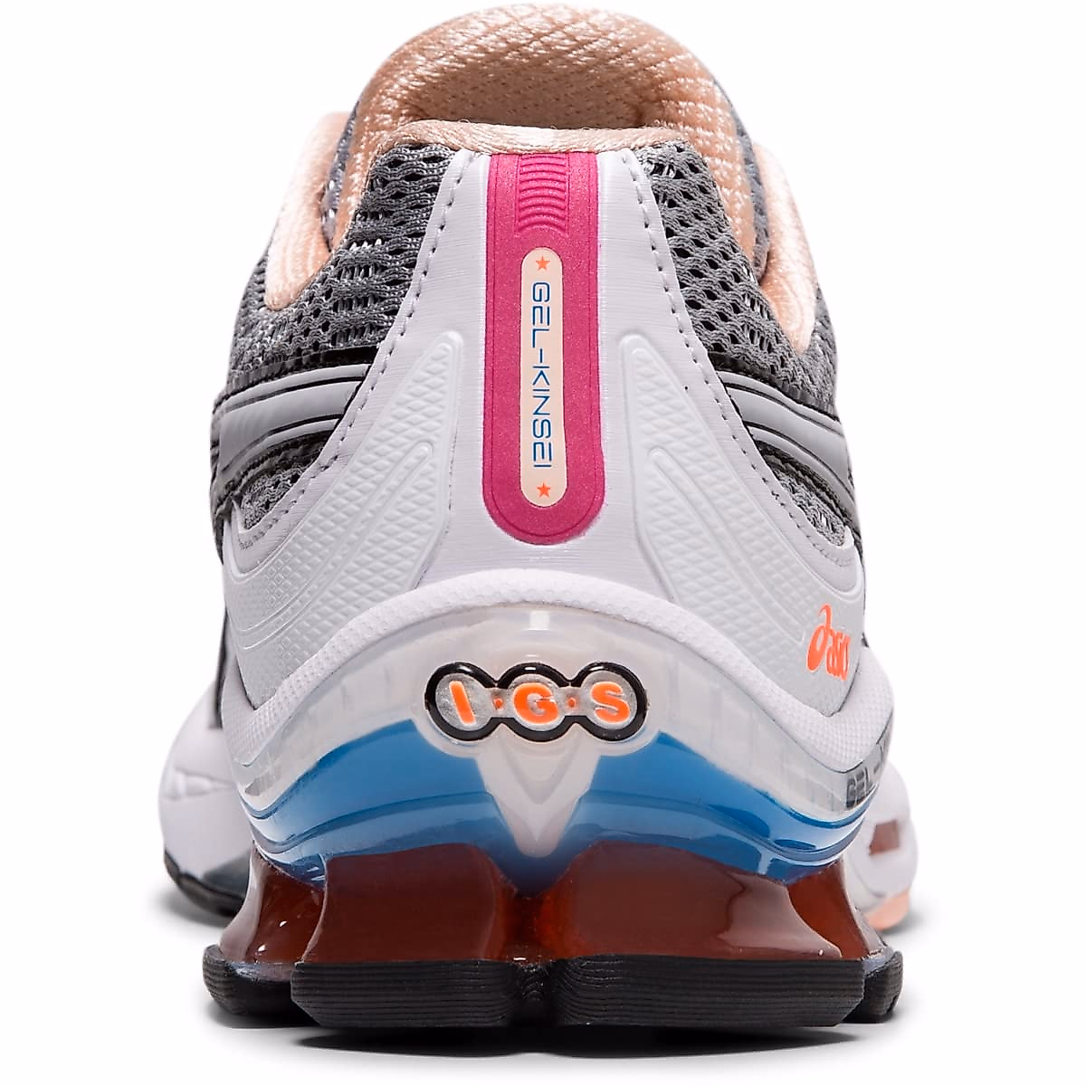 ASICS Women's Gel-Kinsei OG Shoes, 9.5, White/Piedmont Grey