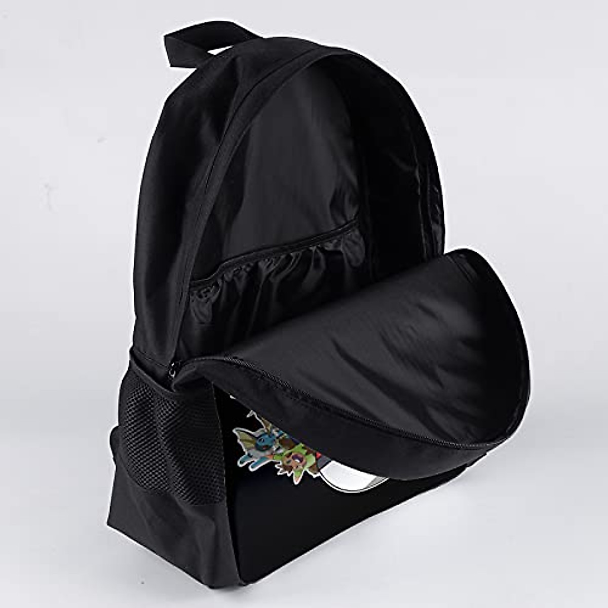 JIWEI Laptop Backpack Anime 17 Inch Large Capacity Bookbag Lightweight Backpacks for Boys Girls Hiking Travel