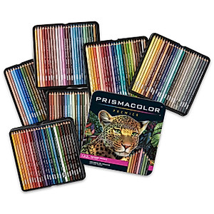 Prismacolor Premier Colored Pencils, Soft Core, 132 Pack