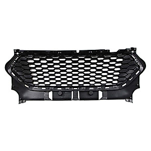 Dreamseek Front Bumper Grille for 2017 2018 2019 Ford Escape S SE SEL EcoBoost Titanium Honeycomb Mesh Sport Grill Glossy Black ST-Line Style