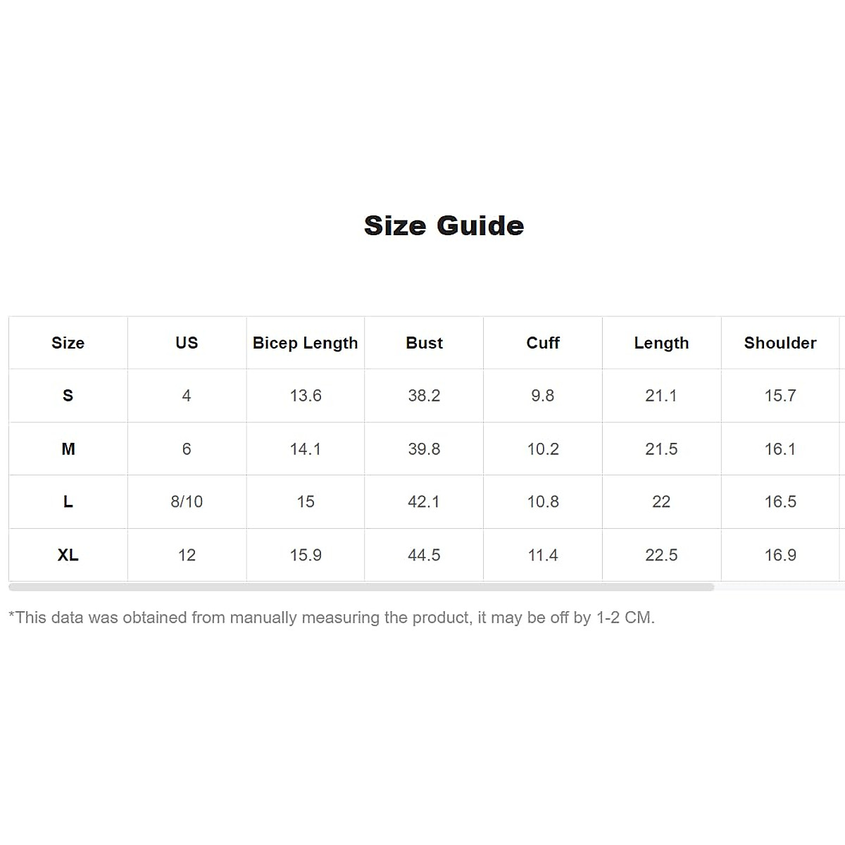 MakeMeChic Women's PU Leather Zip Up Crop Jacket Long Sleeve Moto Biker Coat Short Outerwear Black S