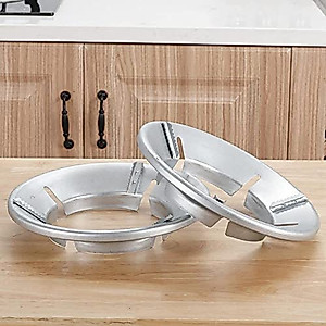 Wok Support Stand for Gas Stove Burner Wind Shield Energy Saver, Cook Food in Less Time, Heat Diffuser for Gas Stovetop 4/5 Claws & 8 Claws Gas Burner Stand & Cover (8/5 Claw (Universal))
