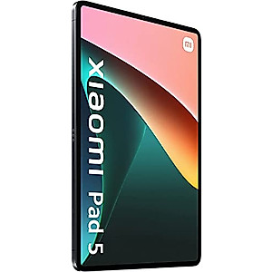 Xiaomi Pad 5 WiFi Only 11 inches 120Hz 8720mAh Bluetooth 5.0 Four Speakers Dolby Atmos 13 Mp Camera + Fast Car 51W Charger Bundle (Cosmic Gray, 256GB + 6GB)