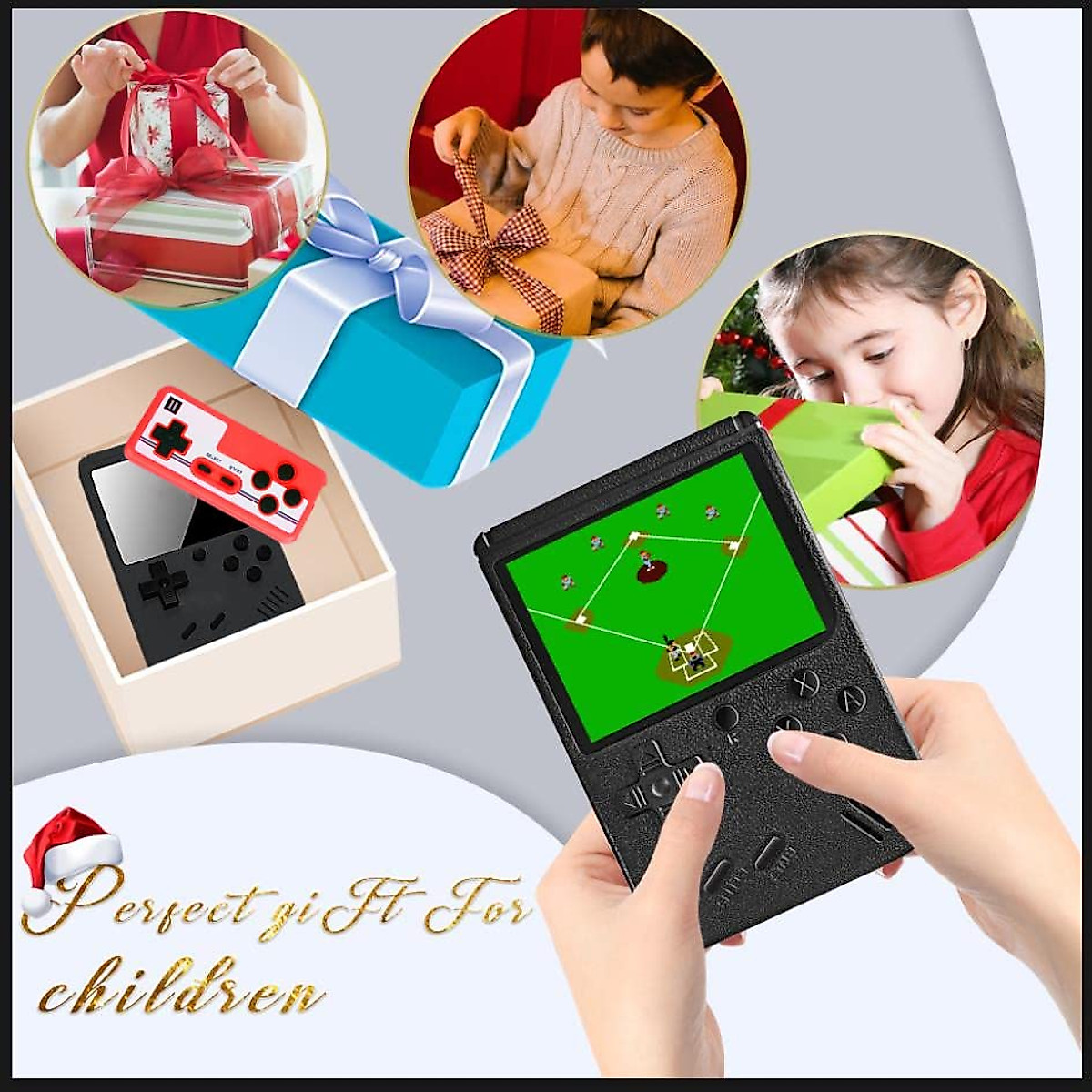 Portable Handheld Game Console for Kids & Adults