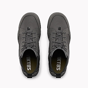 VIKTOS Johnny Combat Waterproof Tactical Boots | Breathable Mid-Height Outdoor Combat Boots with Rubber Heel & Toe Overlays, Grayman, Size: 10