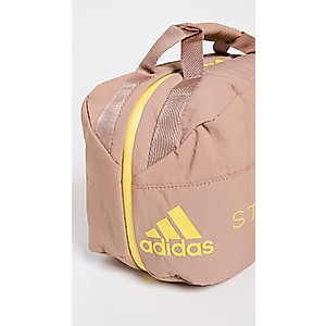 adidas by Stella McCartney Women's Wash Kit Travel Bag Set, Burg/Mys Blue/Camel/Yel, One Size
