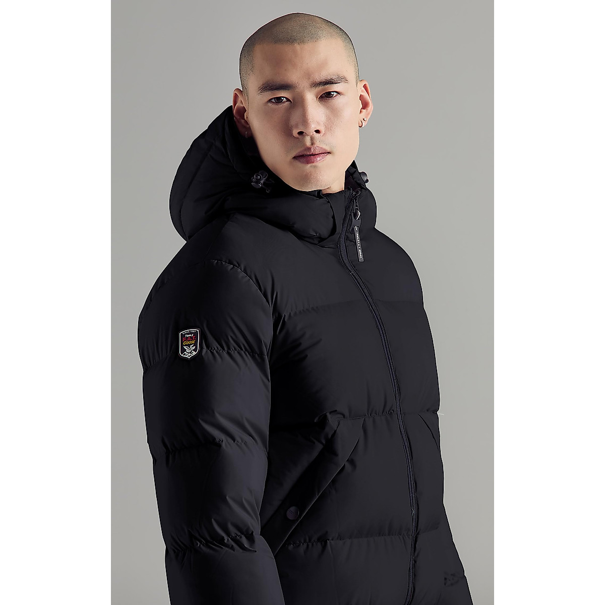 Triple F.A.T. Goose Men's Worsley Puffer Jacket - Mens Winter Jackets - Down Jacket Men - Men's Winter Coats (Black, 2XL, xx_l)