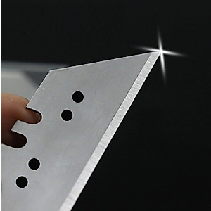 10pc Utility Knife Blades, Heavy-Duty Utility Knife Replacement Blades, Box Cutter Blades Refills.