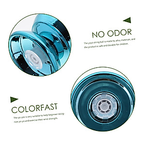 TOYANDONA 1 Set Small Yo-yo Balls Metal Yo-yo Balls Yoyo for Beginner Lovely Yo-yo Balls Yo-yos for Beginner Metal