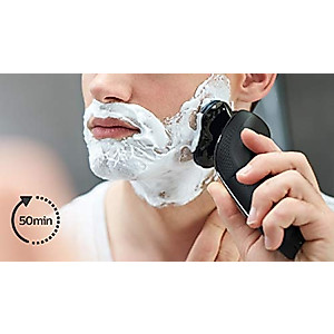 Philips Norelco 6880/81 Shaver 6800, Rechargeable Wet/Dry Electric Shaver, with Trimmer Attachment