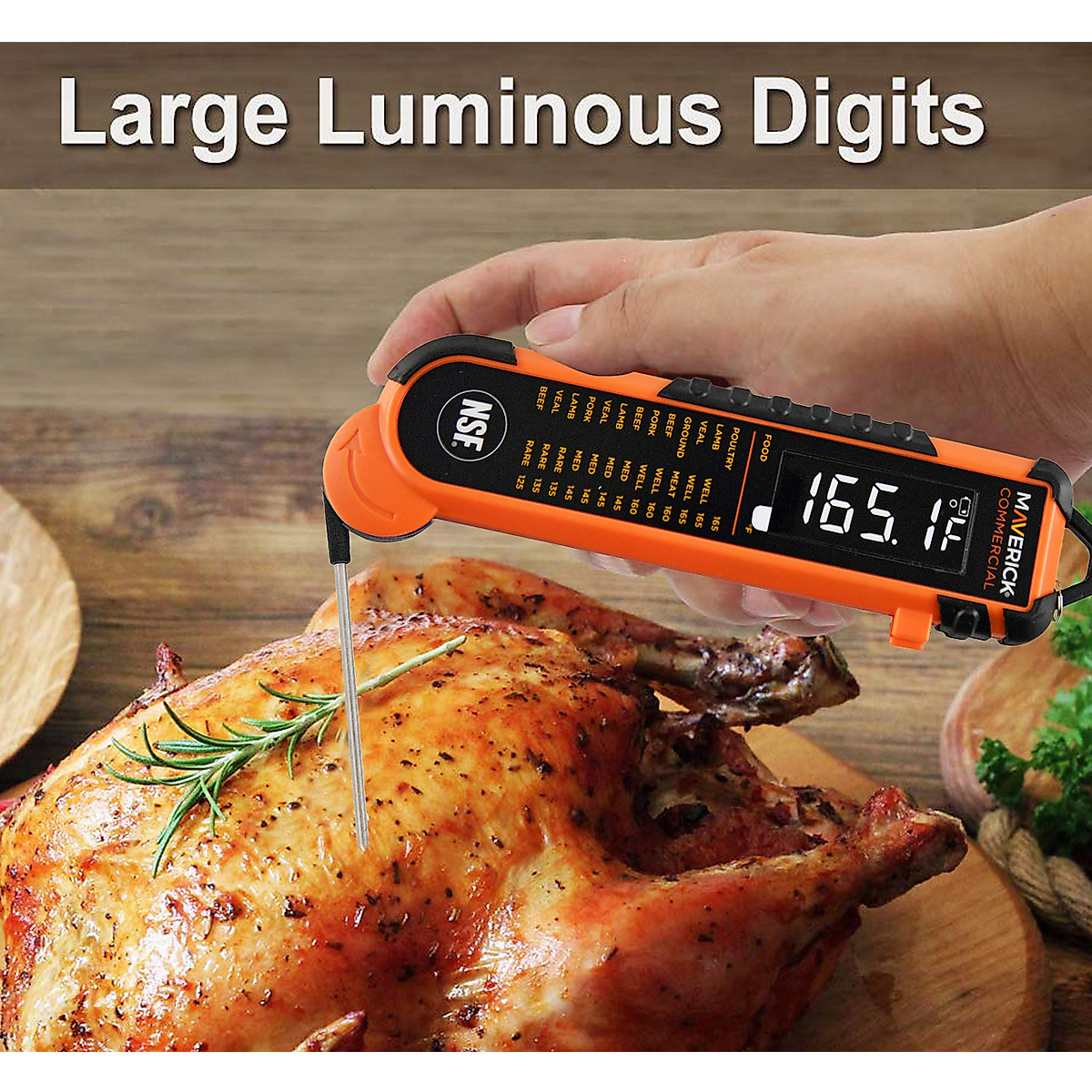 ProTemp Thermocouple Probe, Red