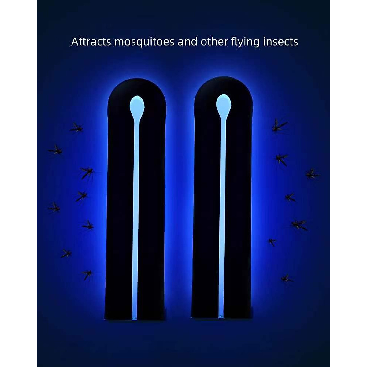 BAIMNOCM 40Watt Black Light Replacement Bulb for Black Flag BZ-40BLK BZ-40DX BZ-40MAX Stinger B4045-4 UVB45 Bug Zapper (Black)