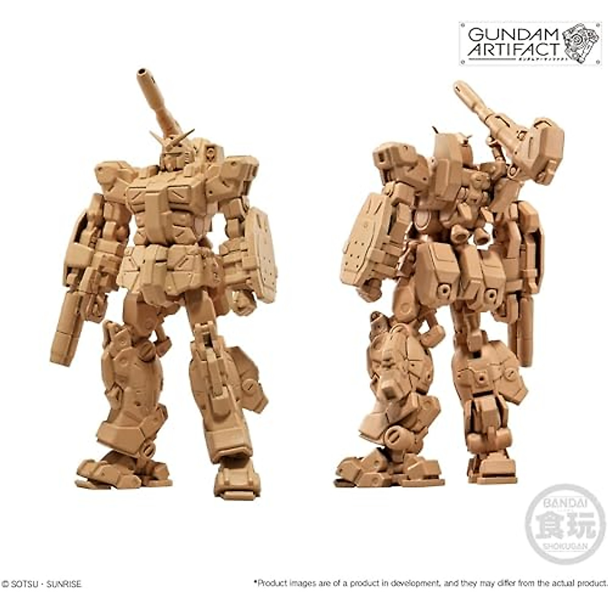 Bandai Shokugan Gundam Artifact 2 (Complete Set) Artifact - Miniature Gundam Model Kit