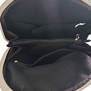 Nevenka Backpack Purse for Women Casual Shoulder Bag PU Leather Zipper Closure Adjustable Strap