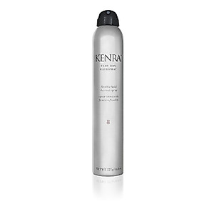 Kenra Fast Dry Hairspray 8 | Flexible Hold Thermal Spray | Multifunctional Spray, Ideal For Both Styling & Finishing | Lightweight, Instant Control | All Hair Types | 8 oz
