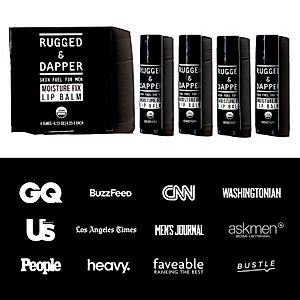 Organic Lip Balm for Men, Mens Chapstick Organic, Mens Lip Balm, Natural Chapstick for Men, Organic Chapstick Mint Lip Balm, Peppermint Lip Balm, All Natural Men's Lip Balm Chap Stick, Lip Therapy