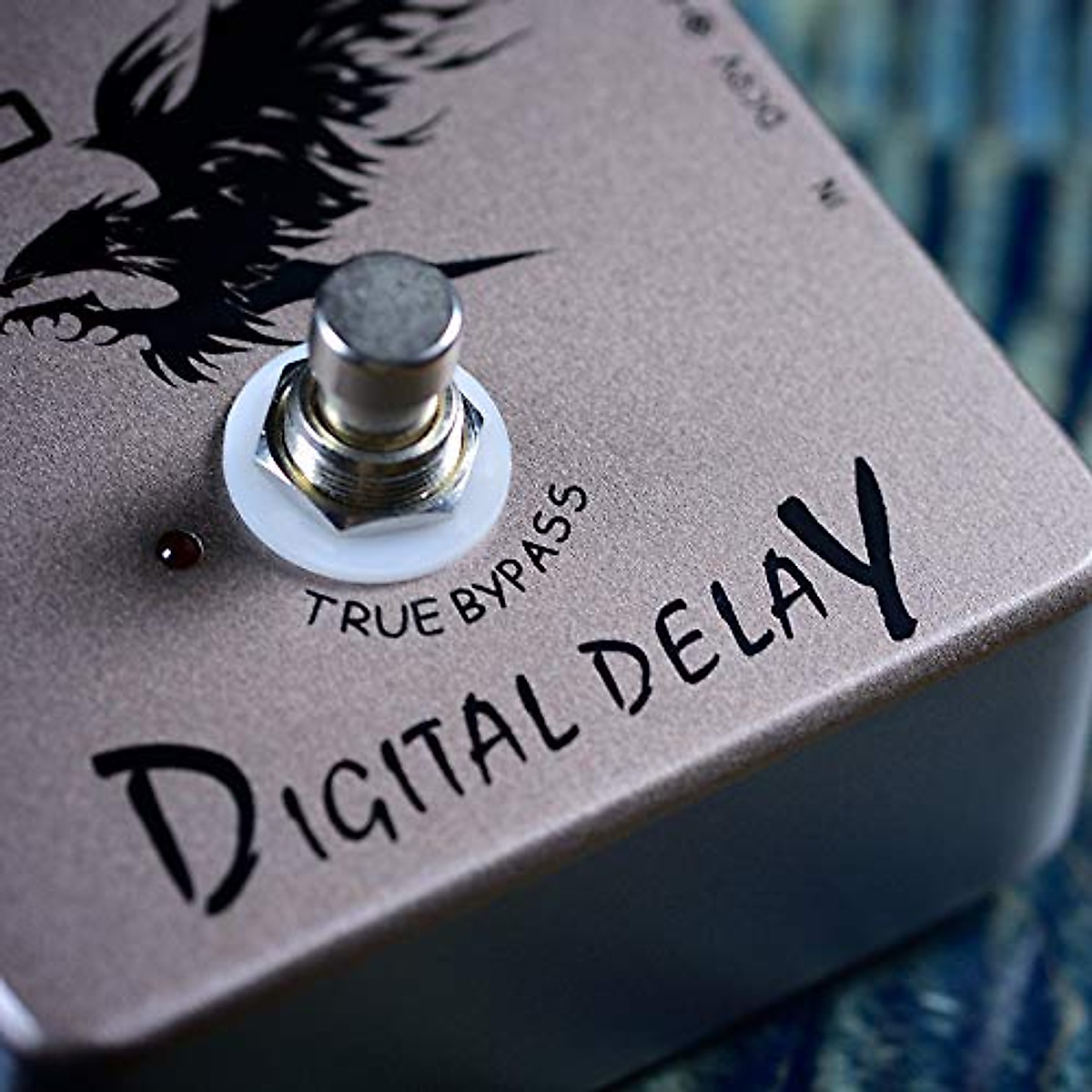 JOYO Digital Delay Effect Pedal for Electric Guitar & Bass Delay Time Range 25ms-600ms Sounds "Analog" Delay - True Bypass (JF-08)