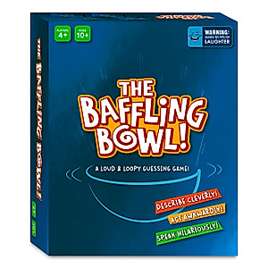 Baffling Bowl - Hilarious 600 Cards Guessing Game for Kids, Teens & Adults, Fun, Bonding for Friends & Family, Challenges for Game Nights, Parties, Gifts for Ages 10, 11, 12, 13 and Up, Players 4+