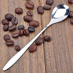 Dadamong Insulated Espresso Cup Set Stainless Steel Coffee Mugs Set, Double Walled Coffee Cup with Saucer and Spoon, Espresso Latte Cappuccino Milk Tea Cup, 4.3oz / 130ML