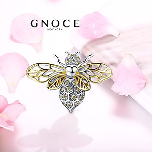 GNOCE Eternal Starfish Honey bee Stopper for Charm Bracelets 925 Sterling Silver Animal Stopper Fit Bracelet/Necklace For Women Mother's Day Gift (bee)