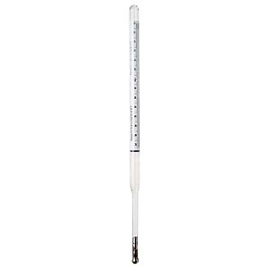 Cole-Parmer 0.700/2.000 Specific Gravity and 70/10 Degree and 0/70 Degree Baume Dual Scale Hydrometer for Heavy and Light Liquids
