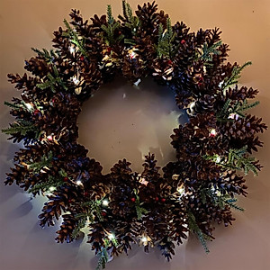 Wire Wreath Frame, ZEONHAK 20 Pack 10 Inches Round Metal Wreath Frame, Wire Wreath Rings for Wedding, Holidays, Home Party Garden Decorations, Valentines, Dark Green