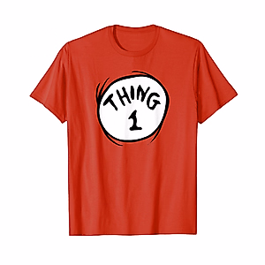 Dr. Seuss Thing 1 Emblem T-Shirt