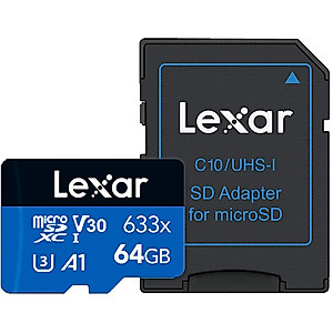 HYUNDAI HT10WB2MSG01 HYtab Plus 10WB2 10 inch Tablet, HD IPS, 3GB/32GB, Space Grey Bundle with Lexar High-Performance 633x microSDHC/microSDXC UHS-I 64GB Memory Card