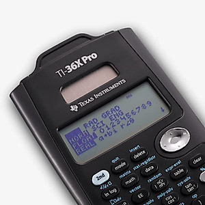 TI 36 X Pro Engineering Scientific Calculator + WYNGS Protective Case Black