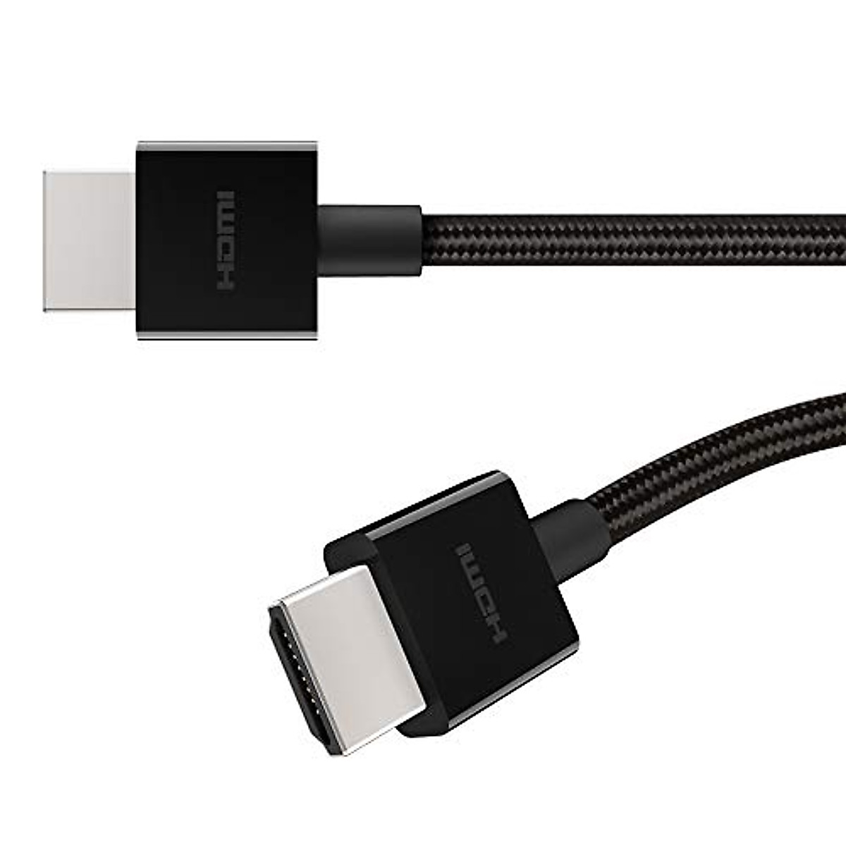 Belkin Ultra HD HDMI 2.1 Cable 6.6FT/2M, 4K Ultra High Speed HDMI Cable, 48Gbps HDMI 2.1 Braided Cord, Dolby Vision HDR & 8K@60Hz Capable, Compatible w/ Playstation, PS4, PS5, Xbox Series X & More