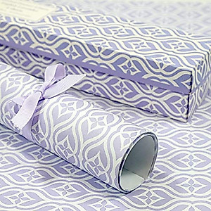 Lavender Scented Drawer Liners, 6 Sheets Fragrant Paper Liners Non-Adhesive Paper Sheets for Home Closet, Dresser Drawers, for Home Fragrance