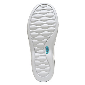 BZees Womens Niche Slip-On Silver Shimmer 8 M