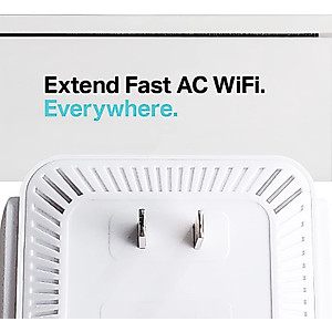 WiFi Extender WiFi Booster Indoor/Outdoor Repeater Signal Booster 1200Mbps WiFi Amplifier Long Range High Speed 5G/2.4G WiFi Internet Connection (White)