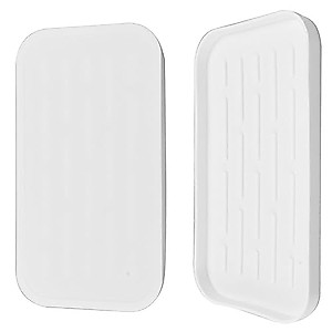 2 Pack Kitchen Sink Organizer Tray Silicone Drainage Tray Dish Drying Mat Dish Drying Mat Kitchen Counter Sink