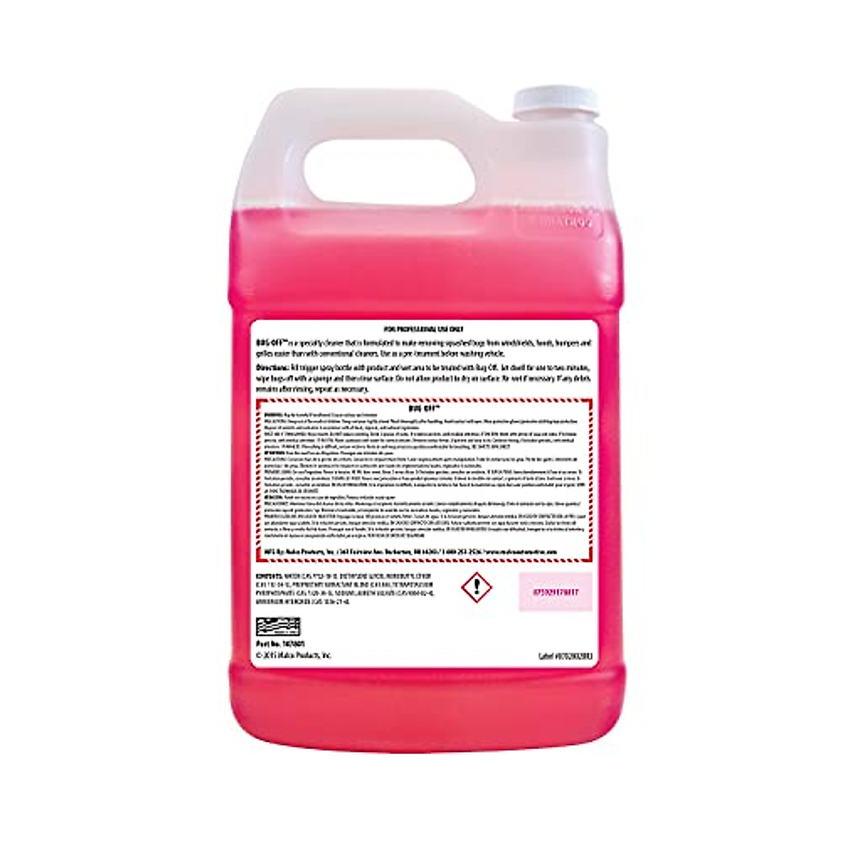 Malco Bug Off - Easy Removal from Auto Paint, Glass, Metal and Plastic Surfaces / 1 Gallon (107801)