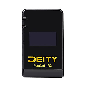 Deity Pocket Wireless 2.4G Microphone Receiver and 25mw Transmitter with One Button Pairing with Lav Microphone,USB Cable,TRRS Cable (Black)