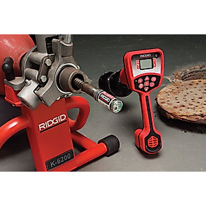 RIDGID 40798 SeeSnake MicroReel Video Inspection System with CA-350 Plumbing Snake Camera Monitor & 19238 NaviTrack Scout Locator, Underground Pipe Locator and Underground Cable Location Device Small