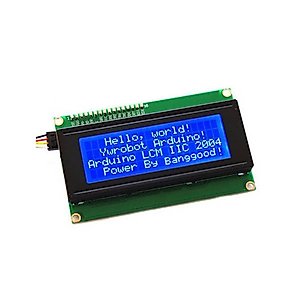 DAOKI® IIC/I2C/TWI 2004 LCD Blue White Backlight LCD Module Shield 20X4 Character LCD Module for Arduino UNO MEGA R3