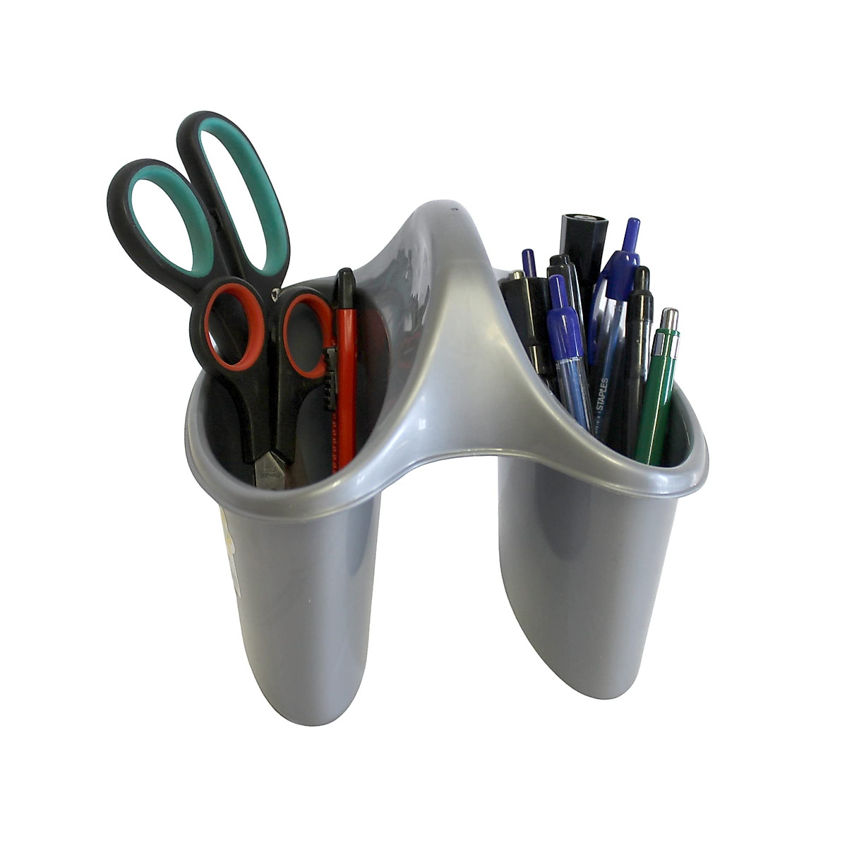 Dependable Industries inc. Essentials Multi Purpose Caddy Stationary Sponge Holder Kitchen Utensils Tools Cutlery Saddle