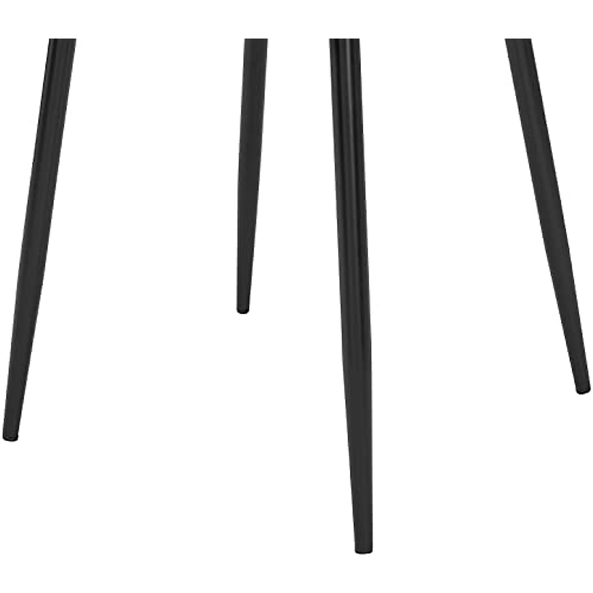 Crosley Furniture CF501619-BR Weston Dining Chair (Set of 2), Distressed Brown/Matte Black