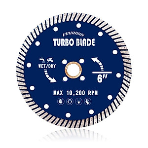 Diamond Granite Blade 6 inch Diamond Blade for Tile Granite Marble (6")